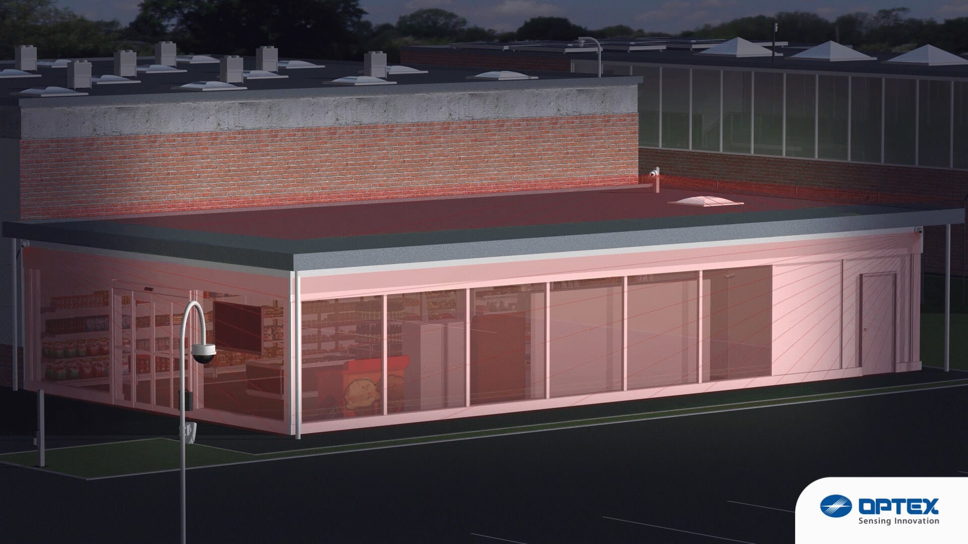 OPTEX Tech tip: Virtual laser wall - straight or… | OPTEX Europe