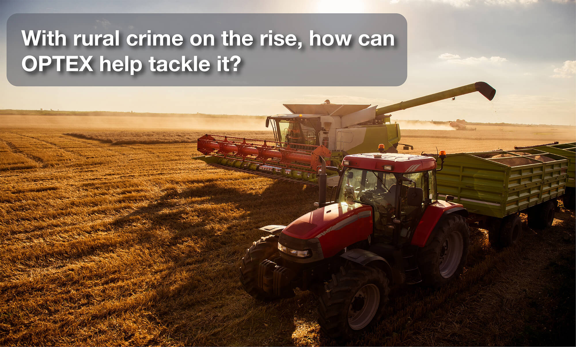 Tackling rural theft with OPTEX sensors | OPTEX Europe